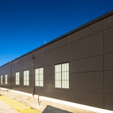 Helena Army Readiness Center, Façade - SGH Concepts